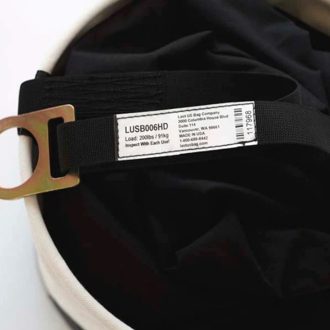 Last US Bag Heavy Duty Canvas Lift Bucket, 200#, 16dx20 - Lowest prices ...