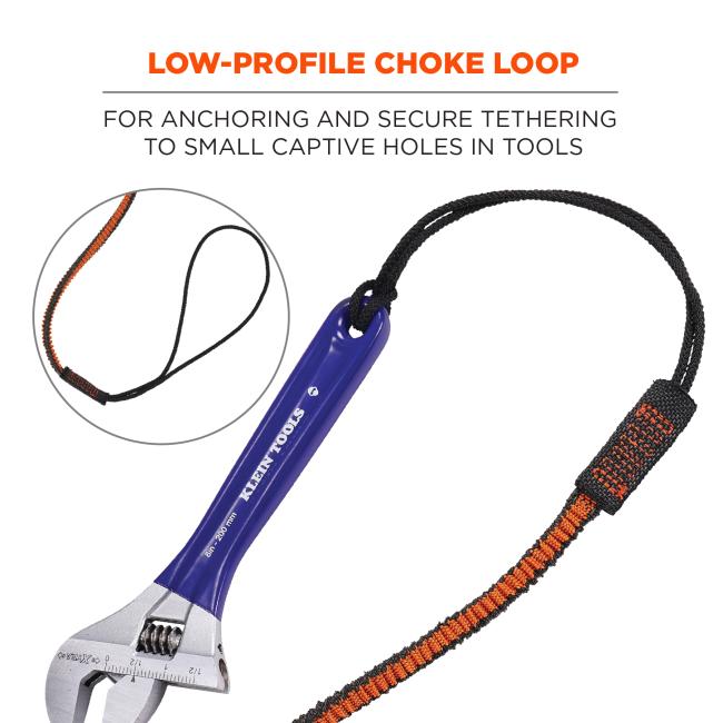Ergodyne Squids 3104F(x) Tool Lanyard - Carabiner and Choke Loop ...