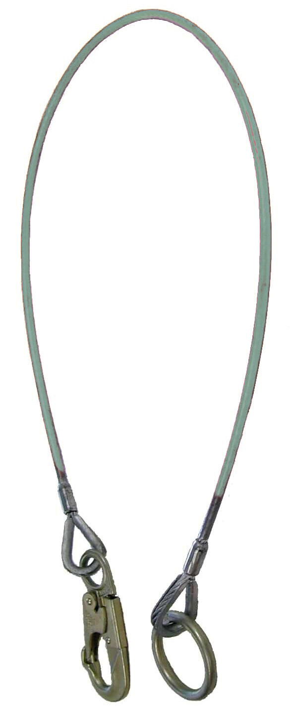 Cable Anchor Sling w/Snap Hook & O-Ring - Lowest prices & free shipping ...
