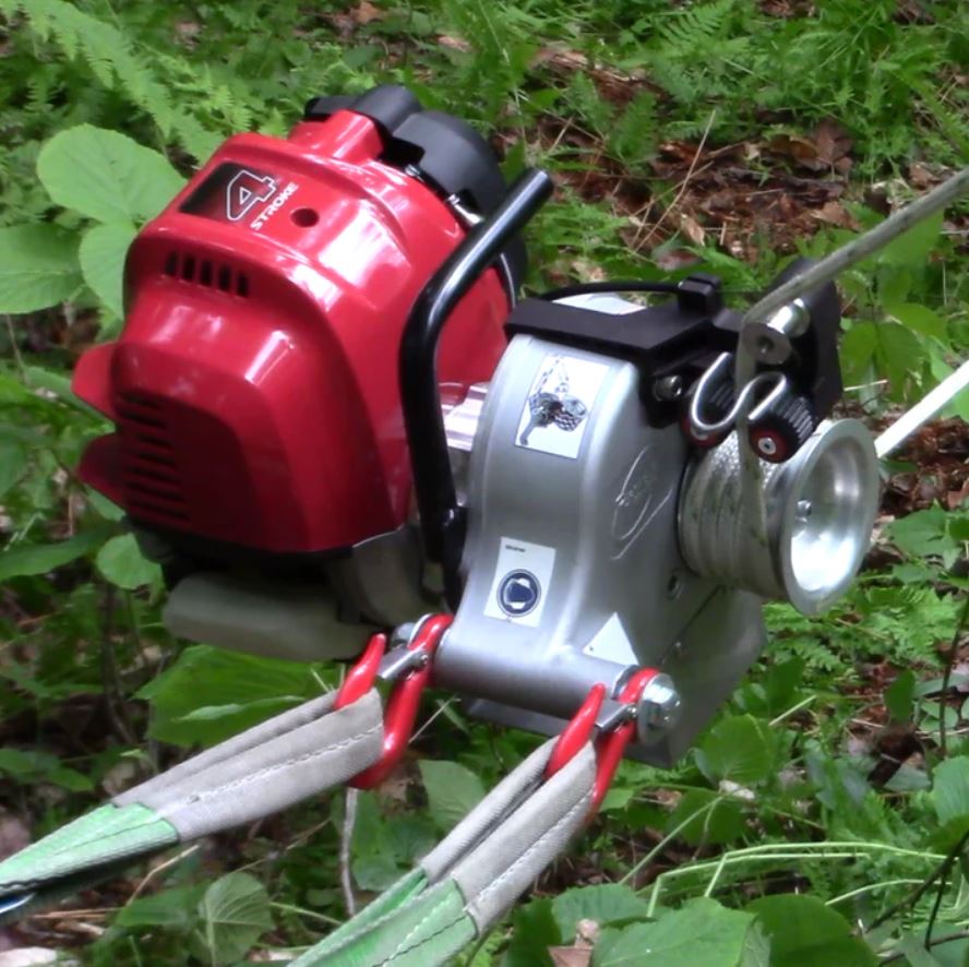 Portable Winch - GX50 Gas-Powered Accessorized Winch - Lowest prices ...