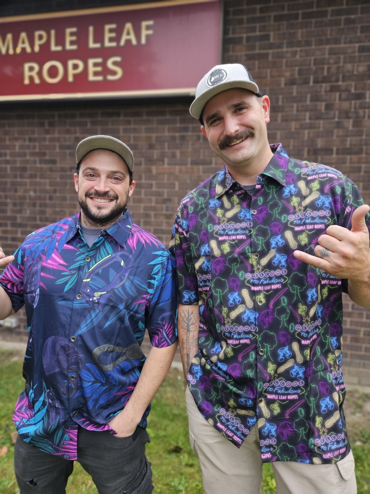 Maple Leaf Ropes Hawaiian Shirt ropes - Lowest prices, free shipping ...