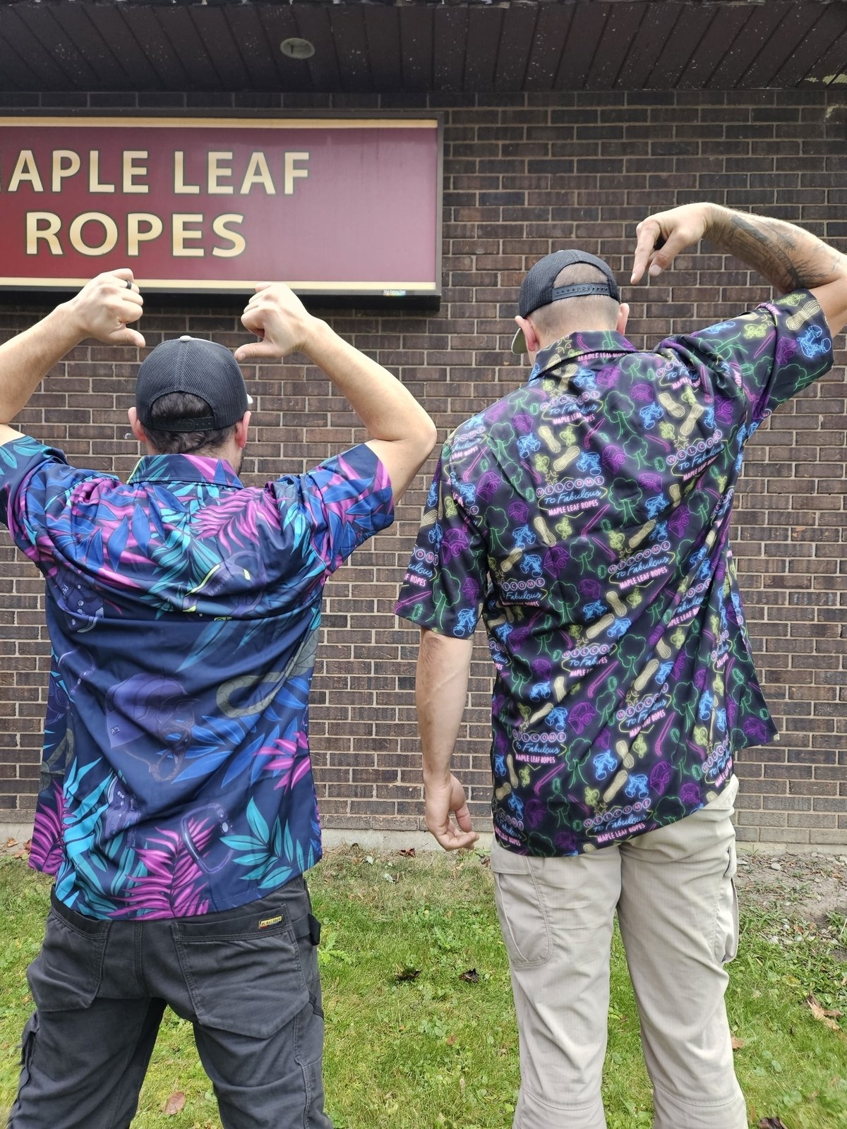 Maple Leaf Ropes Hawaiian Shirt ropes - Lowest prices, free shipping ...