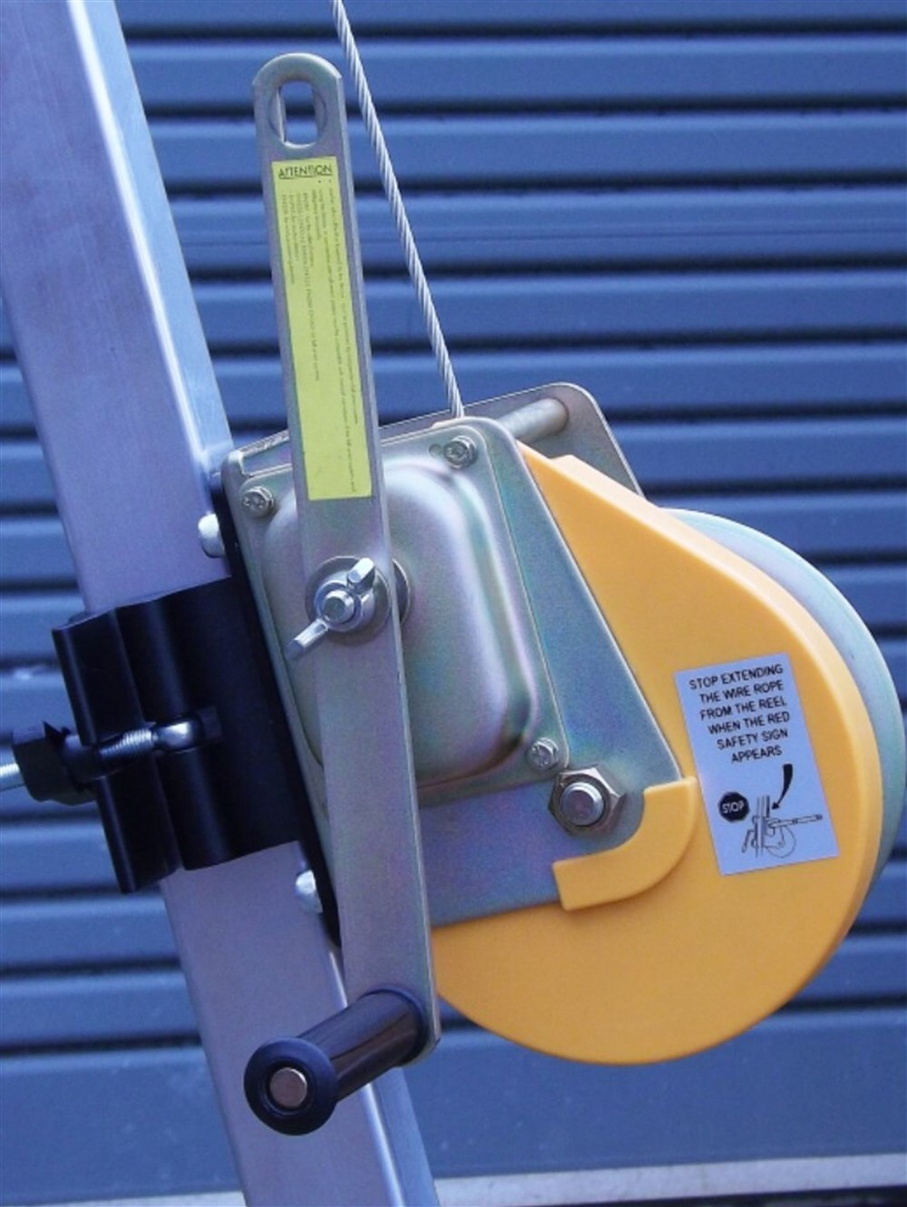 ISC Rescue Winch- w/20m Wire Assembly fitted with Double Action Steel ...