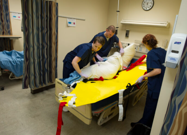 COMPLETE HMH (HAZ-MAT/HOSPITAL)Sked® RESCUE SYSTEM with strap kit ...