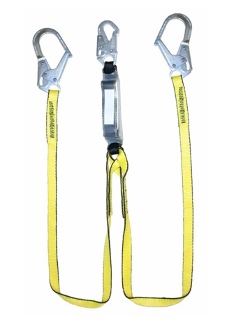 MLR Twin Leg Energy-Absorbing Nylon Lanyard - Lowest prices & free ...