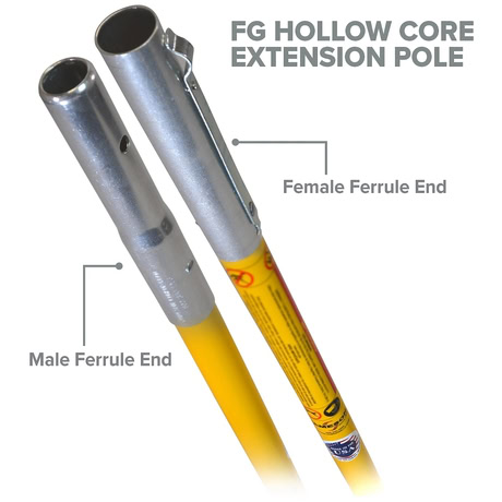 Jameson FG Hollow Core Base Pole - Lowest prices & free shipping ...