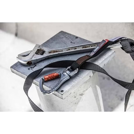 Ergodyne Squids 3129 Tool Lanyard - Double-Locking Swivel Carabiner and ...