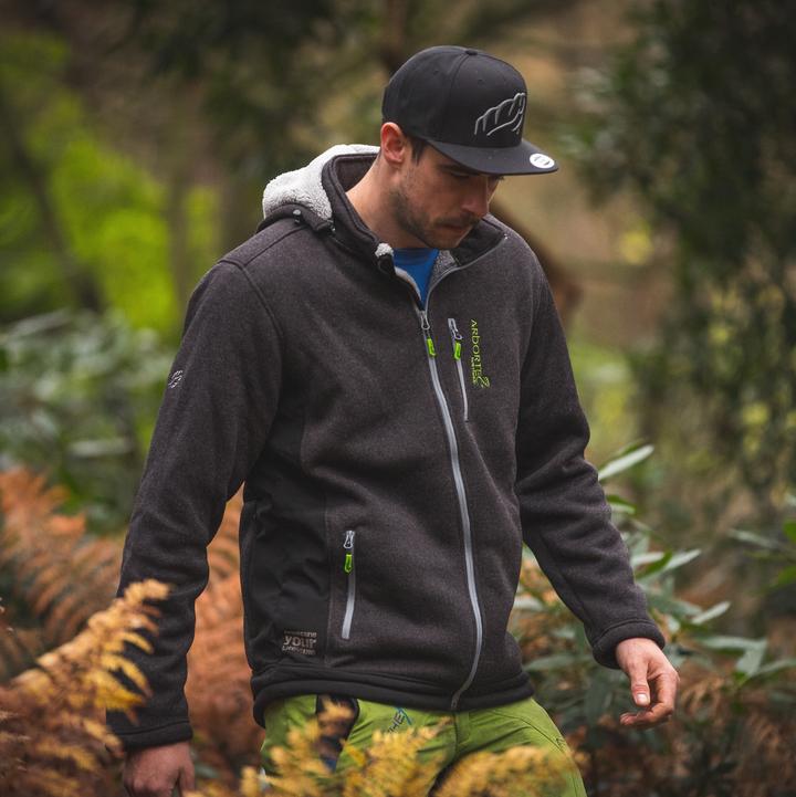 ARBORTEC Yeti Knitted Fleece Lined Hooded Jacket - Lowest prices & free ...