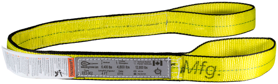 Polyester Flat Web Slings - Lowest prices & free shipping | Maple Leaf ...